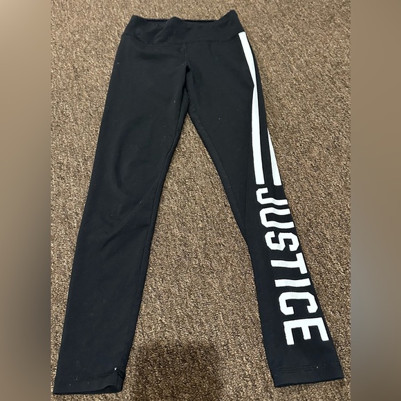 Justice | Bottoms | Justice Sz Stretch Pants Leggings Bottoms Black ...